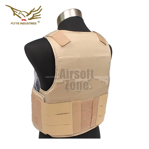 SVS Body Armour (Dummy Replica) Khaki FLYYE - Airsoft Zone UK
